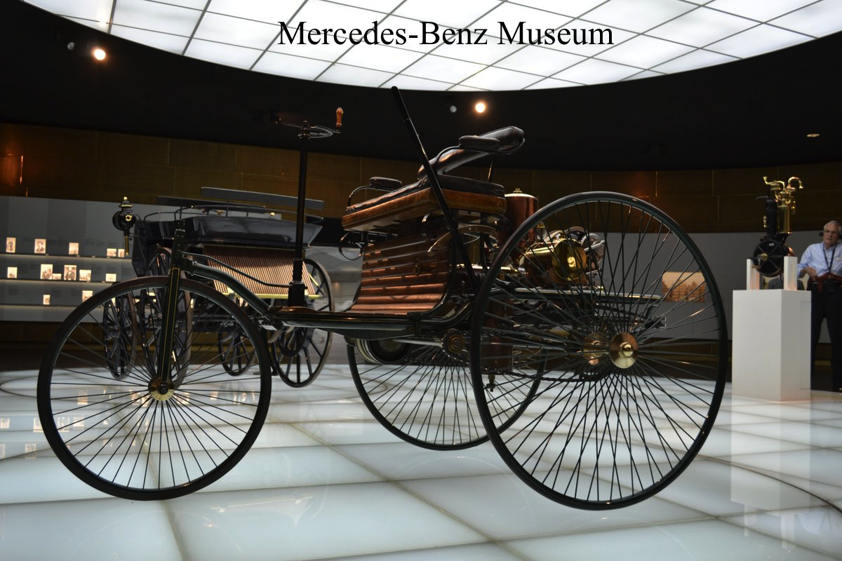 Benz Patent-Motorwagen Typ 1 Modell | Das erste Automobil (1885-1886 ...
